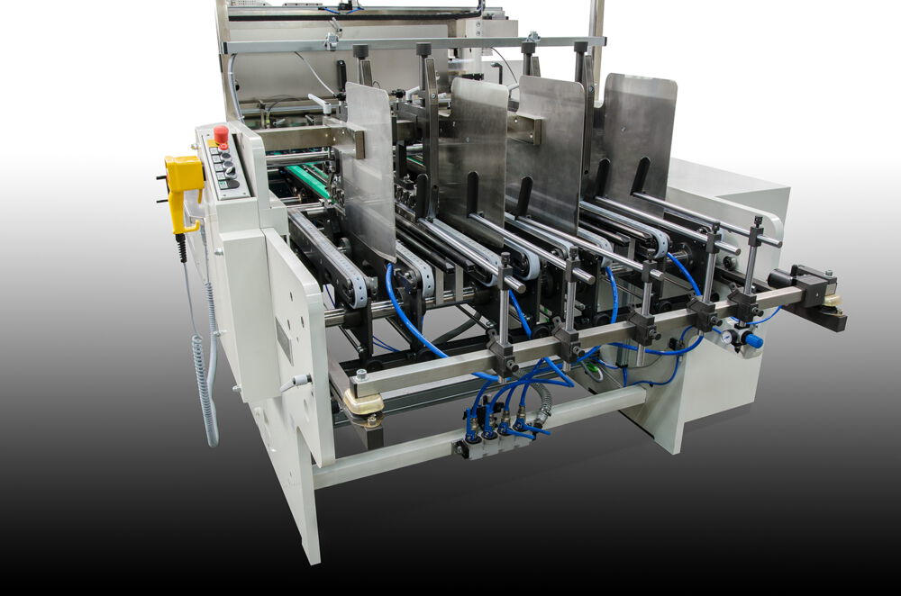 Kohmann: F-1100, window patcher, window patching machine for cardboard ...